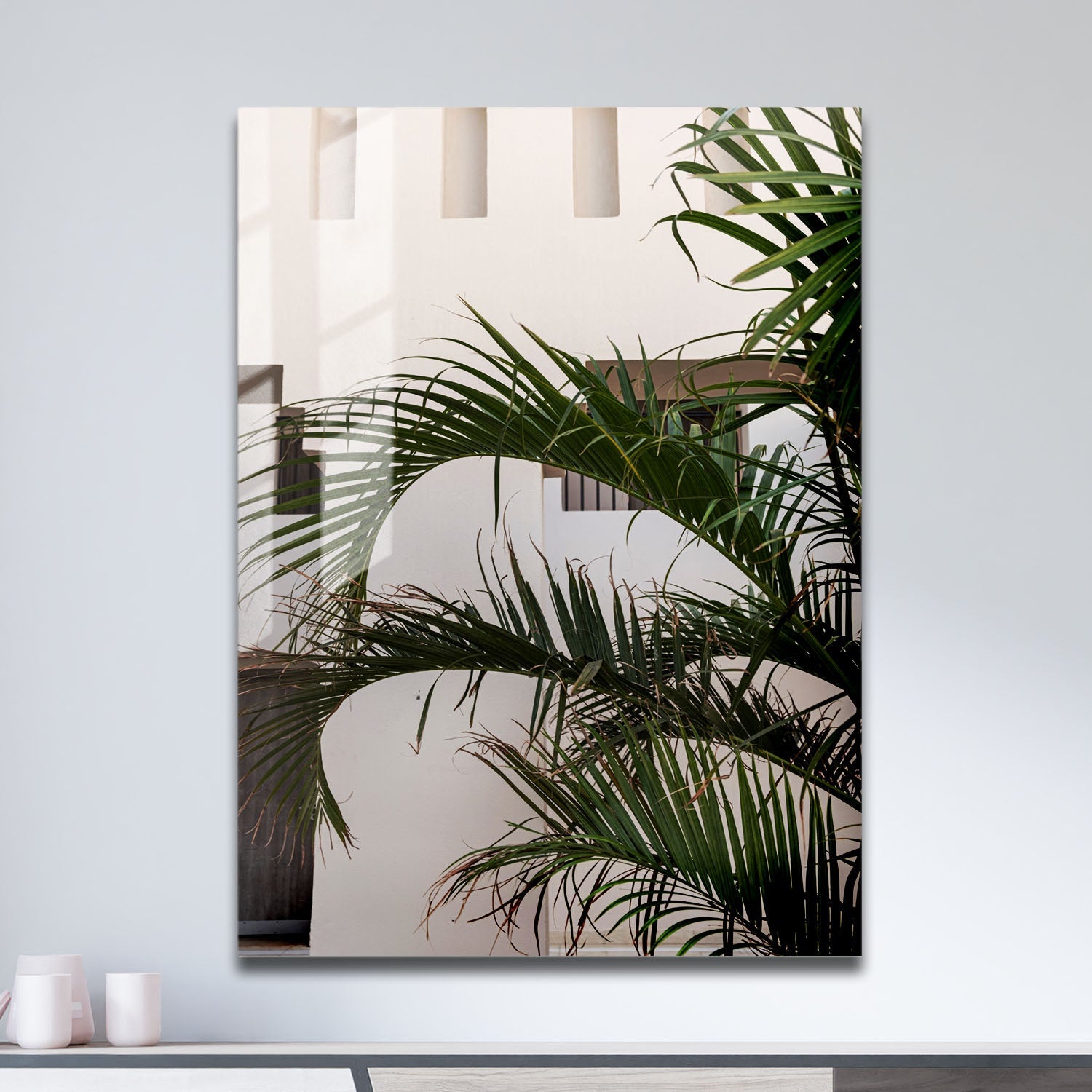 Tropical Elegance Metal Poster Metal Art Print – WES & CO Gallery