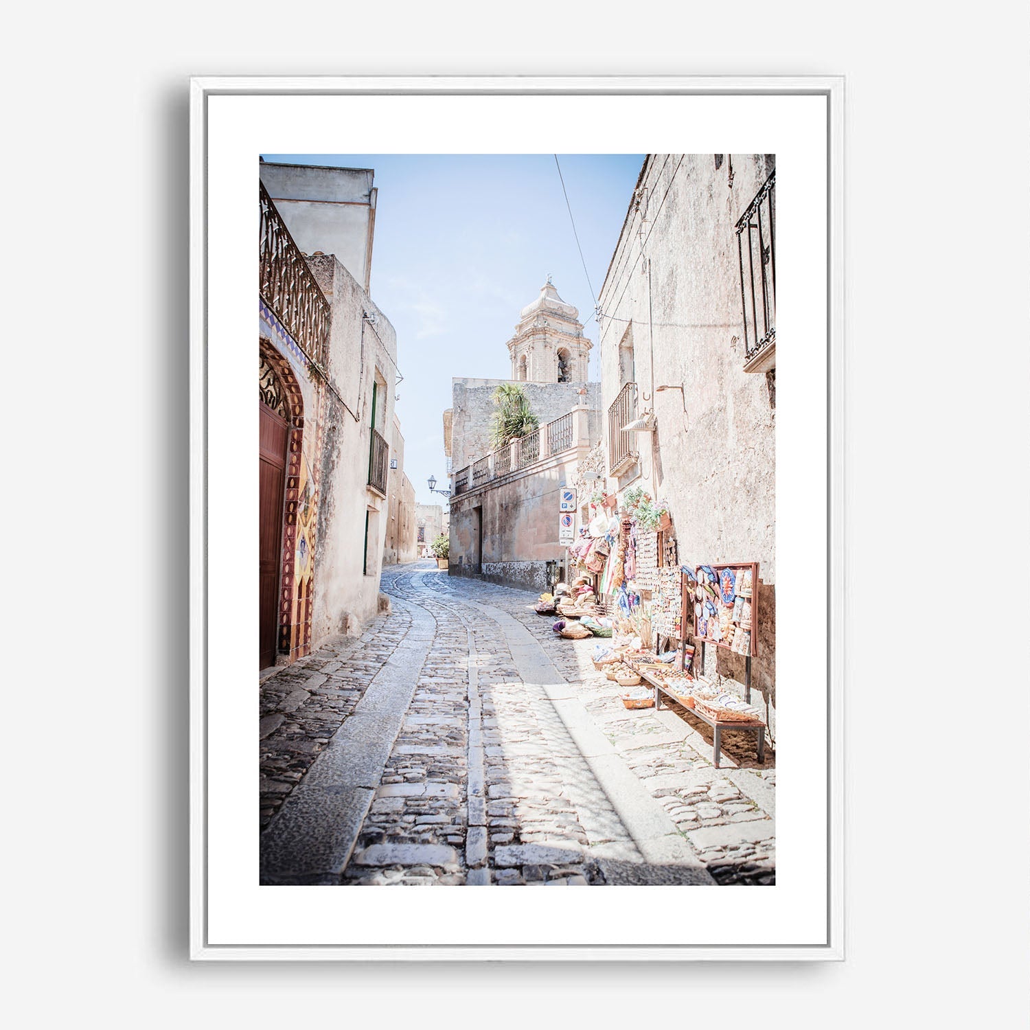 Rustic Market Street Poster Art Print – WES & CO Gallery