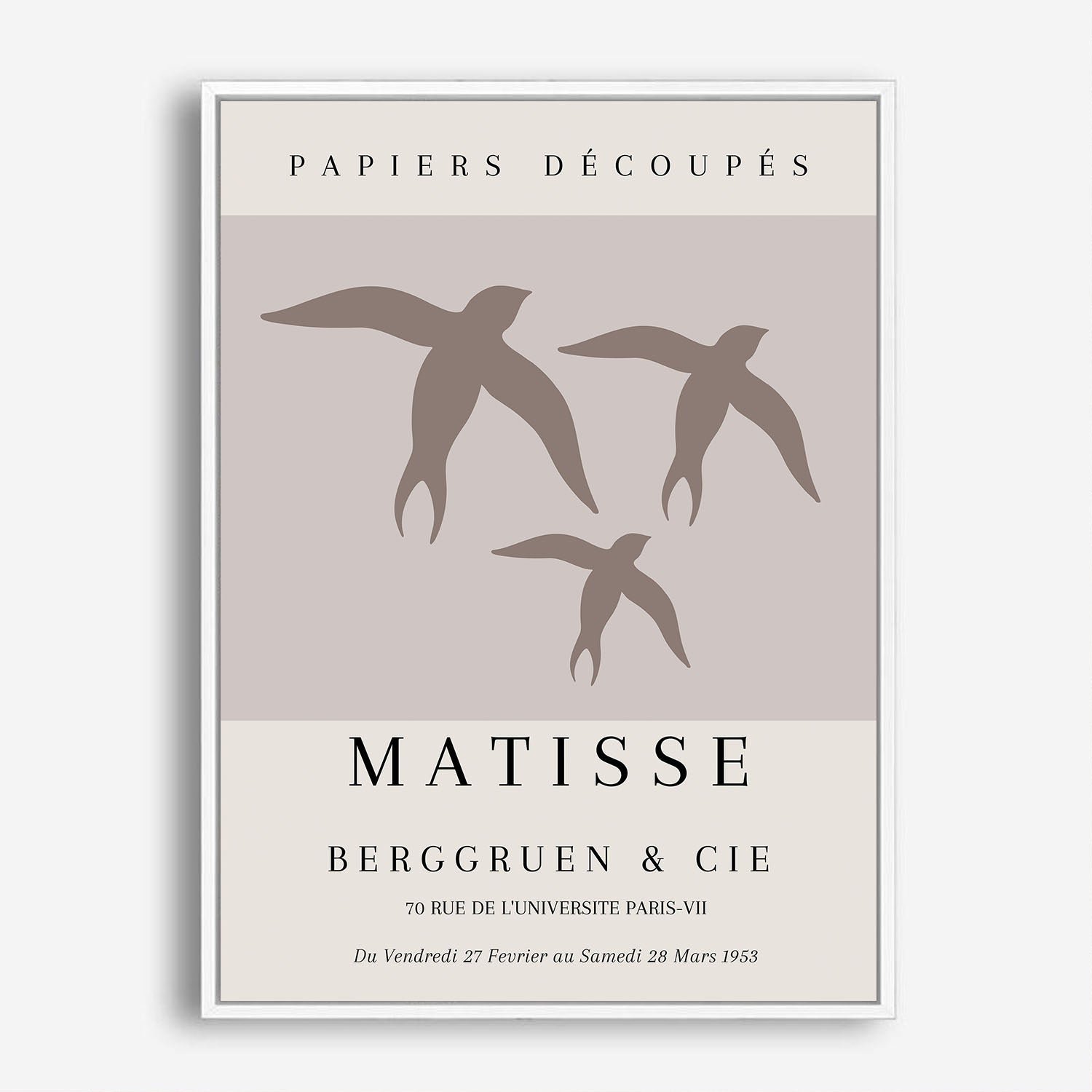 Matisse Birds in Flight Poster Art Print – WES & CO Gallery