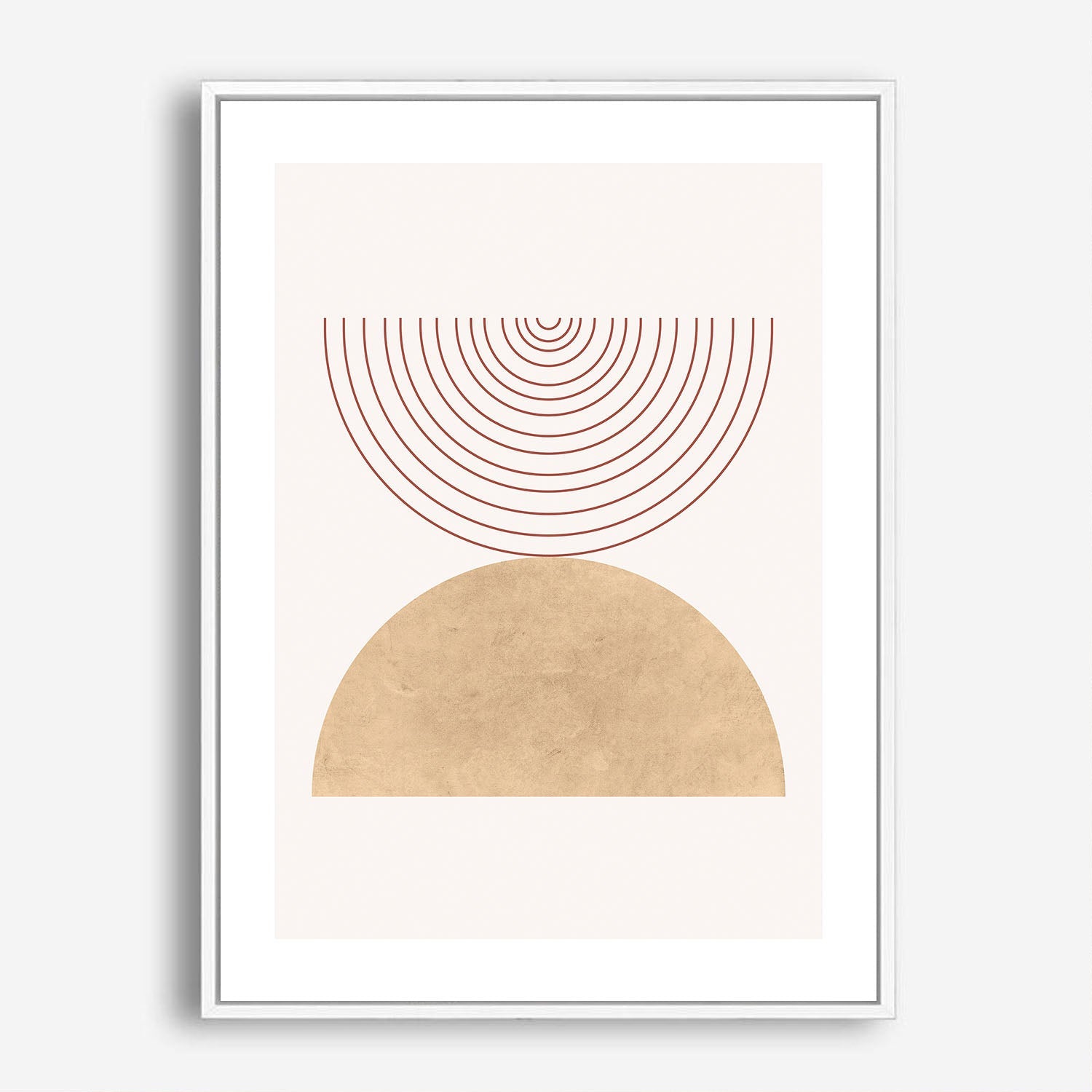 Geometric Sun and Earth Duo Poster Art Print – WES & CO Gallery